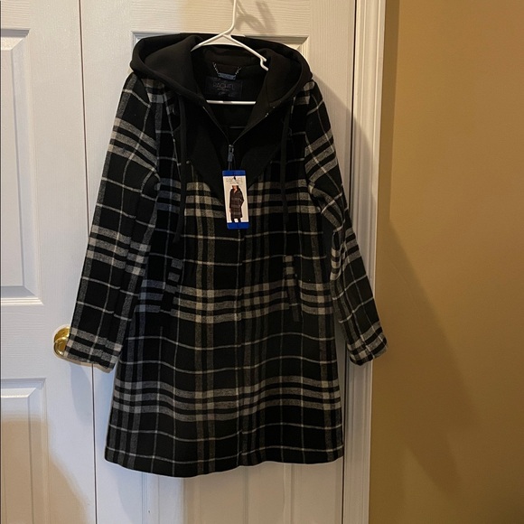 RACHEL Rachel Roy | Jackets & Coats | Rachel Rachel Roy Black And Gray ...
